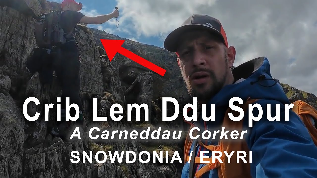 Crib Lem | Llech Ddu Spur | A Carneddau Scrambling Gem | Snowdonia ...