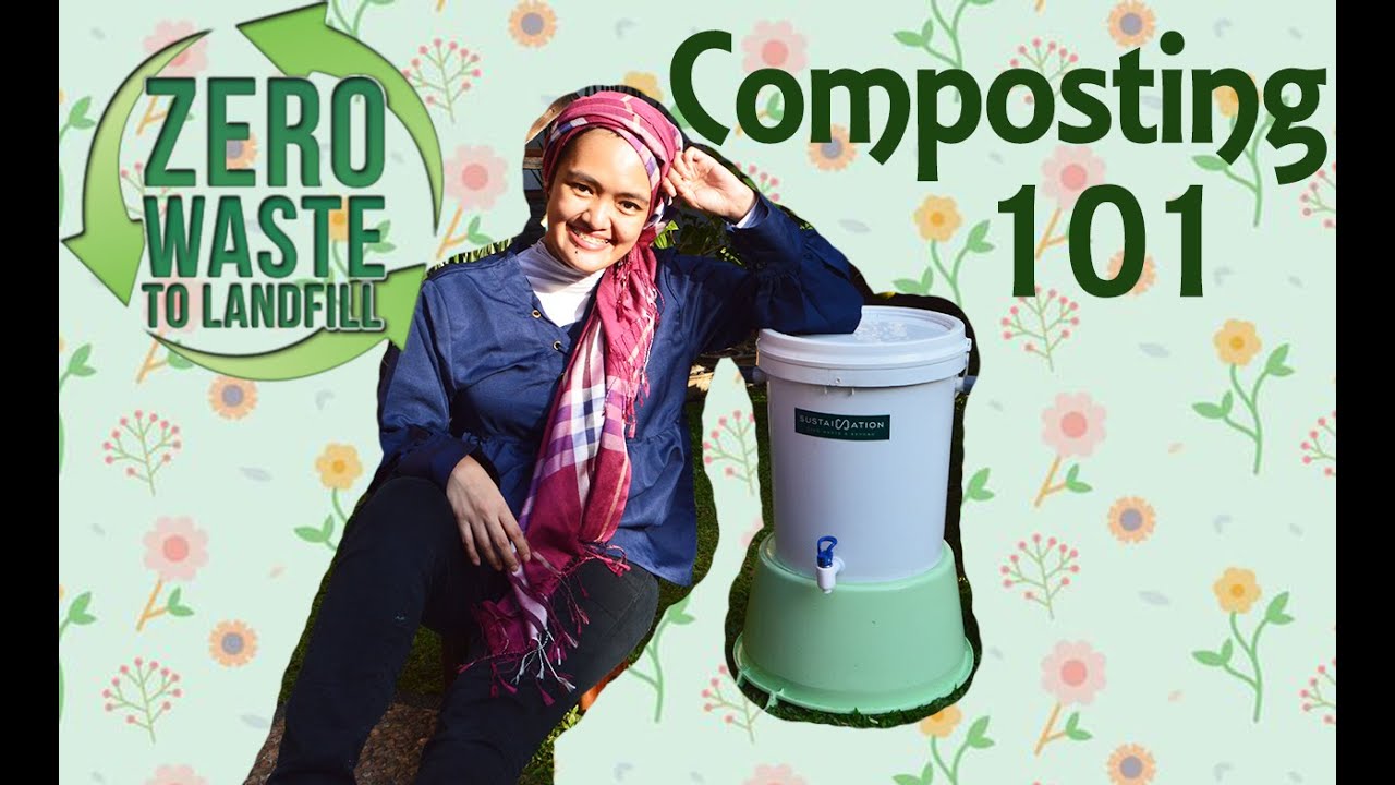 Easy Composting 101 from Kitchen Scraps | (Compost Bin) - YouTube