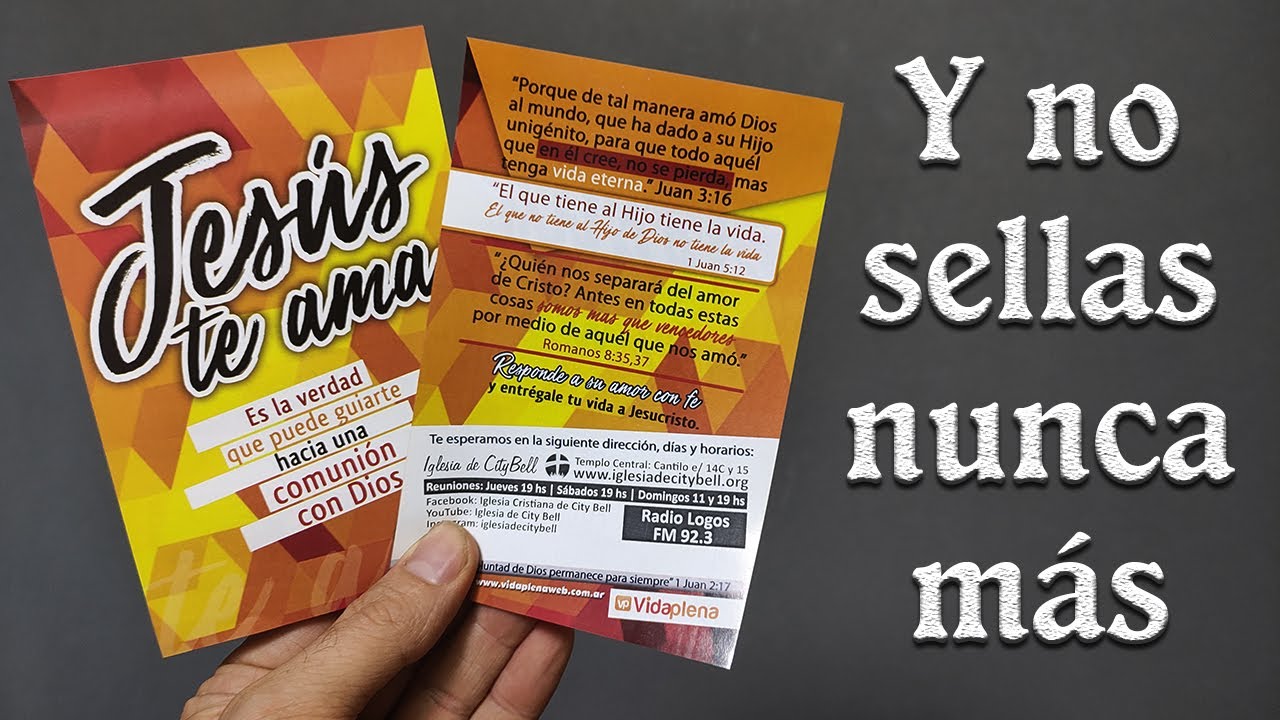 CÓMO IMPRIMIR en Folletos Evangelísticos los datos de la Iglesia en ...