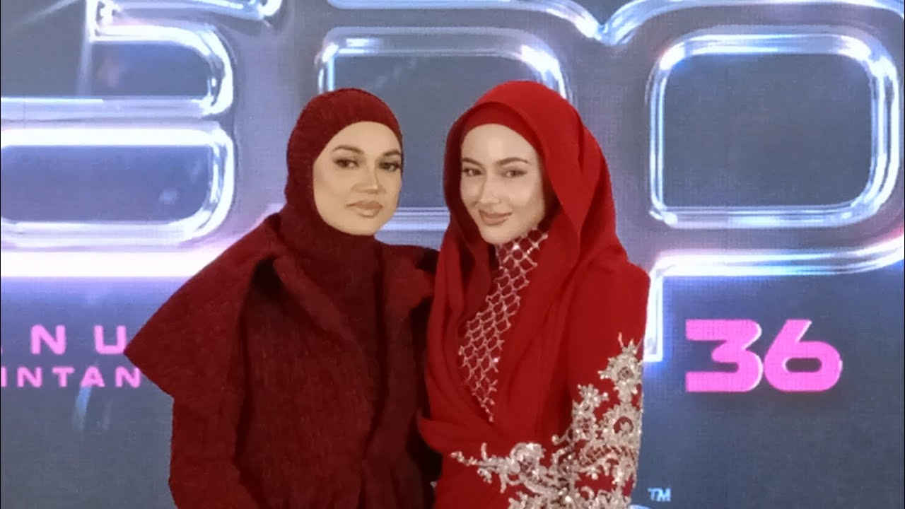 Puteri Sarah Liyana & Hannah Delisha di Red Carpet ABPBH36 Anugerah ...