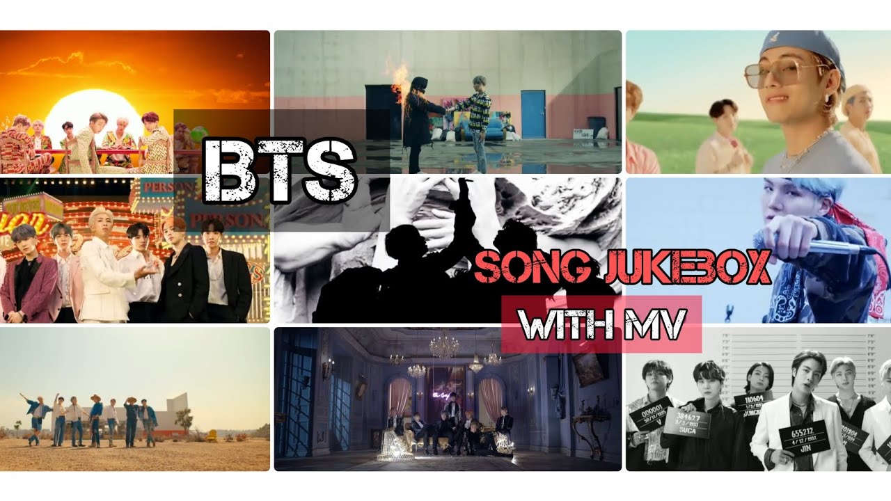 BTS song jukebox with MV | #bts #music 💜 - YouTube
