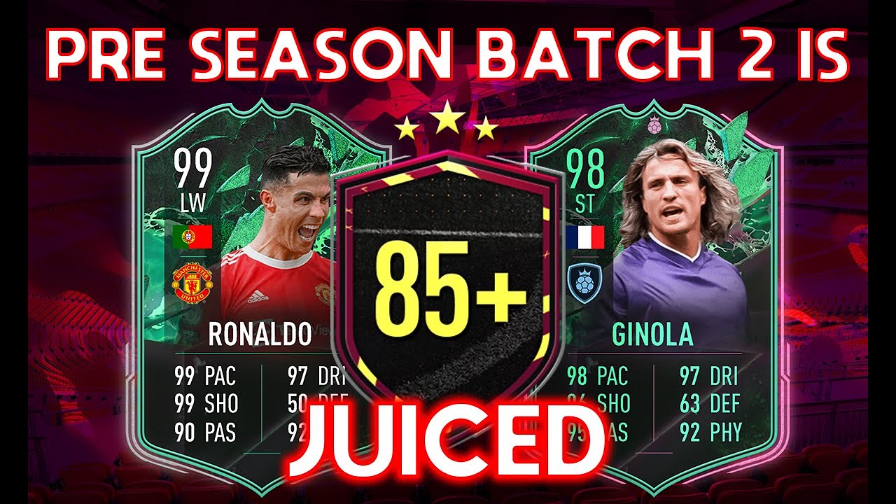 OPENING 20 JUICED 85x10 PACKS FOR THE NEW PRE SEASON BATCH 2!!! - FIFA ...