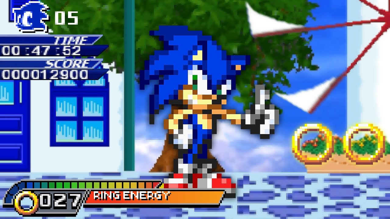 Sonic World Adventure 2D - FAN GAME - YouTube