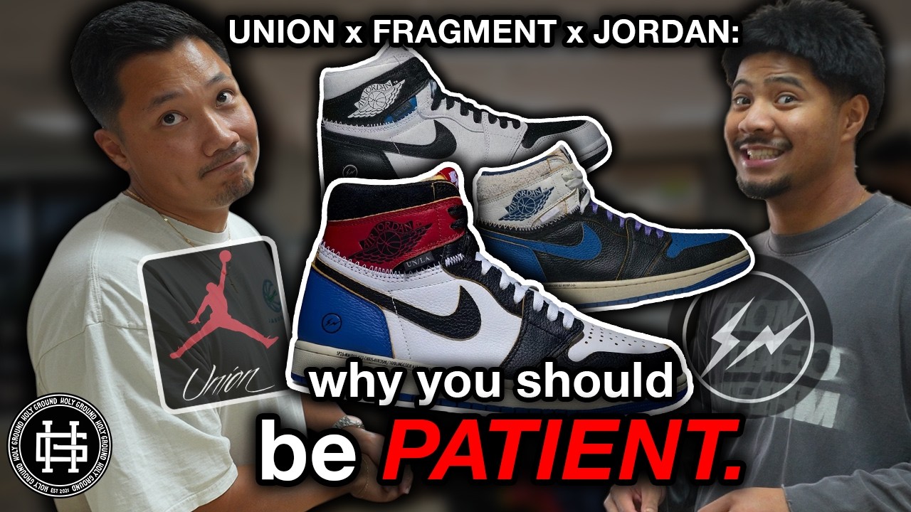 UNION x FRAGMENT JORDAN 1s ARE HERE!! Will Union Make a Comeback ...