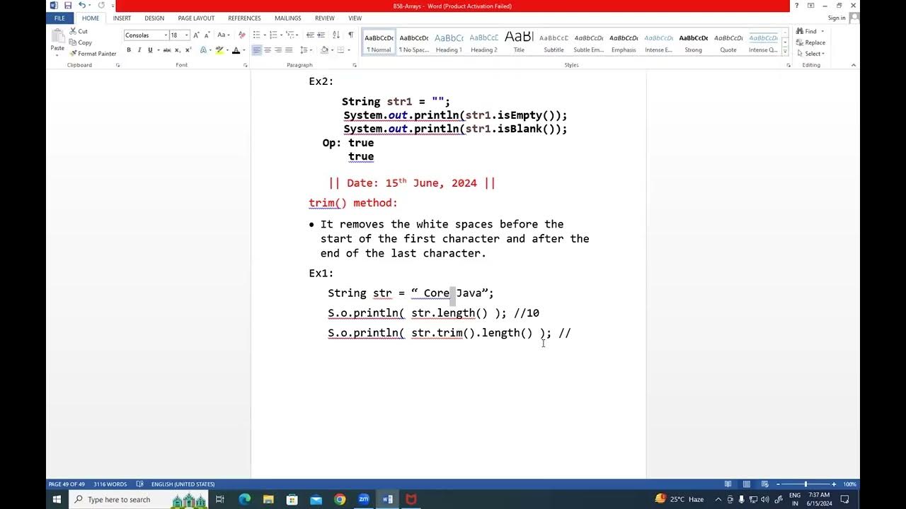 42. Core java - YouTube
