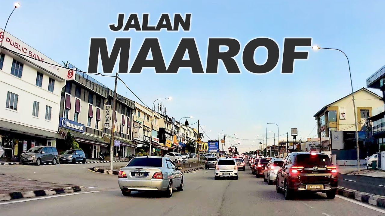Kuala Lumpur: Jalan Bangsar - Jalan Maarof - Jalan Johar - Jalan ...