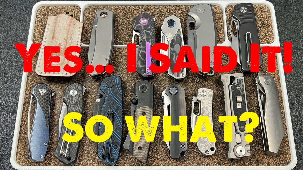 I Like Small Knives & I Cannot Lie! - YouTube