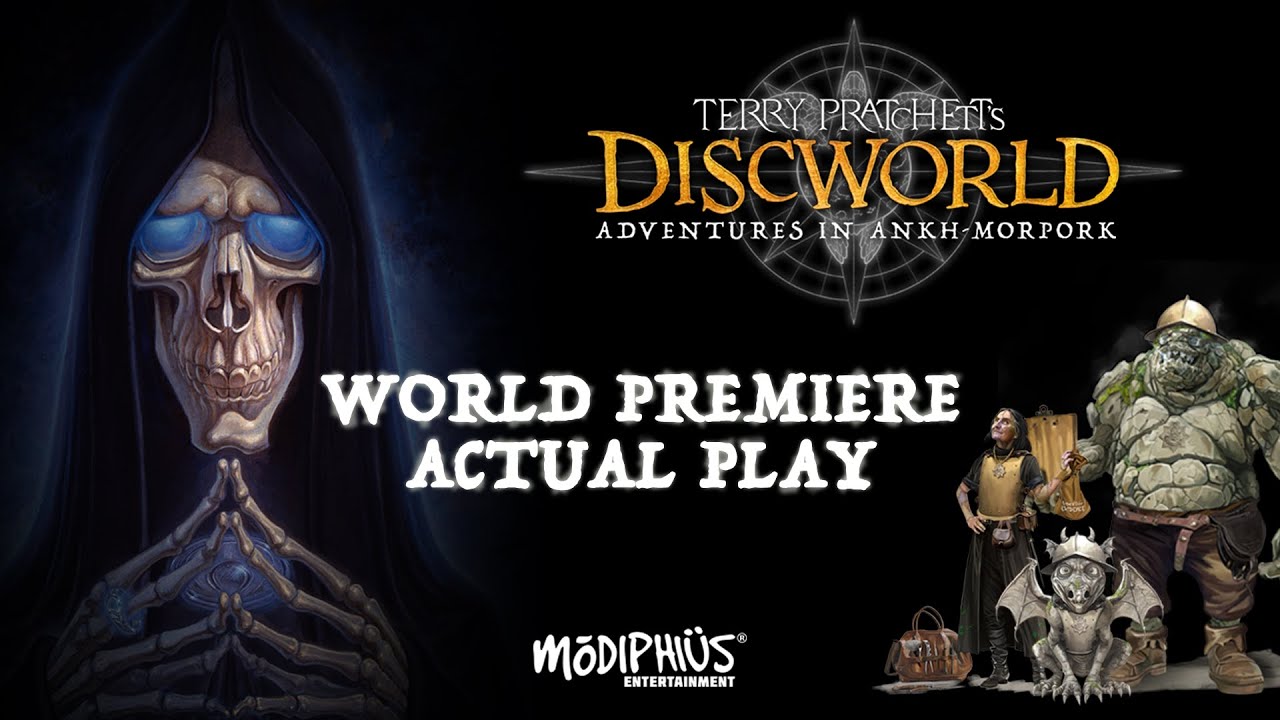 Discworld: Adventures in Ankh-Morpork TTRPG - WORLD PREMIERE ACTUAL ...
