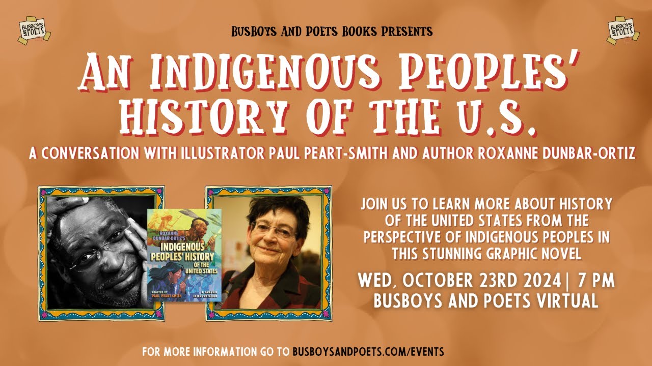 AN INDIGENOUS PEOPLES’ HISTORY OF THE U.S. | A Busboys and Poets Books ...