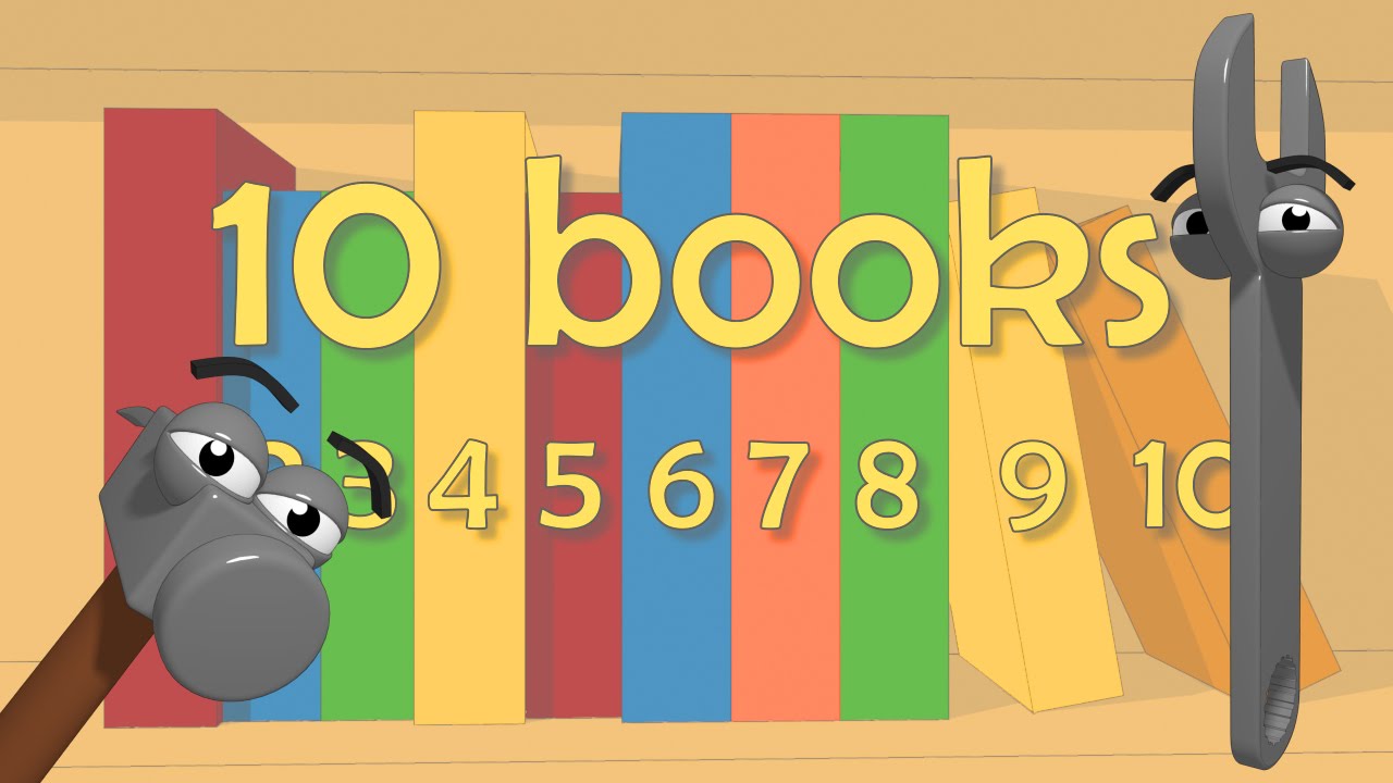 FUNNY TOOLS for Kids (ep.13) - Learn Counting 1-10 with Books - AApV ...