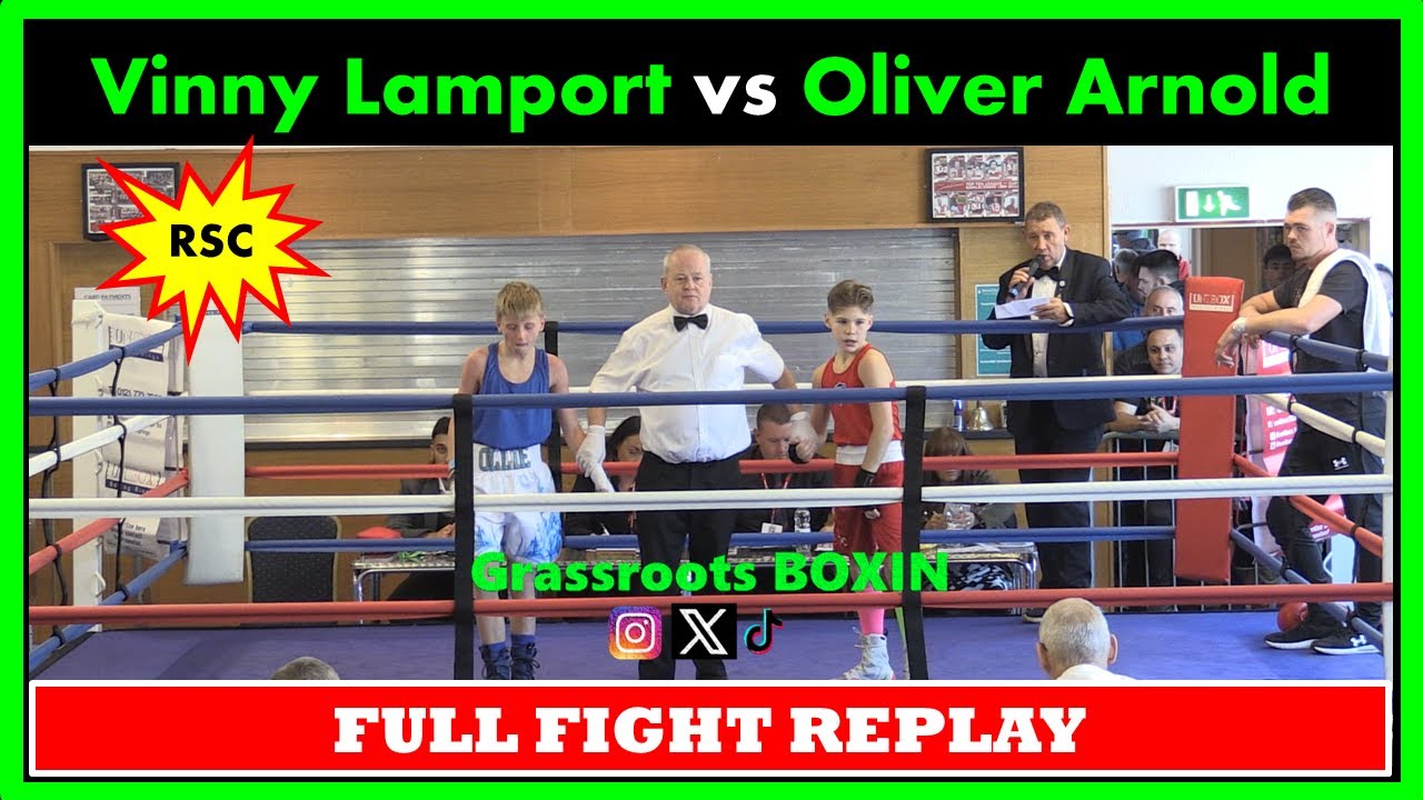 Vinny Lamport vs Oliver Arnold - Schools Contest - Guildford Amateur ...