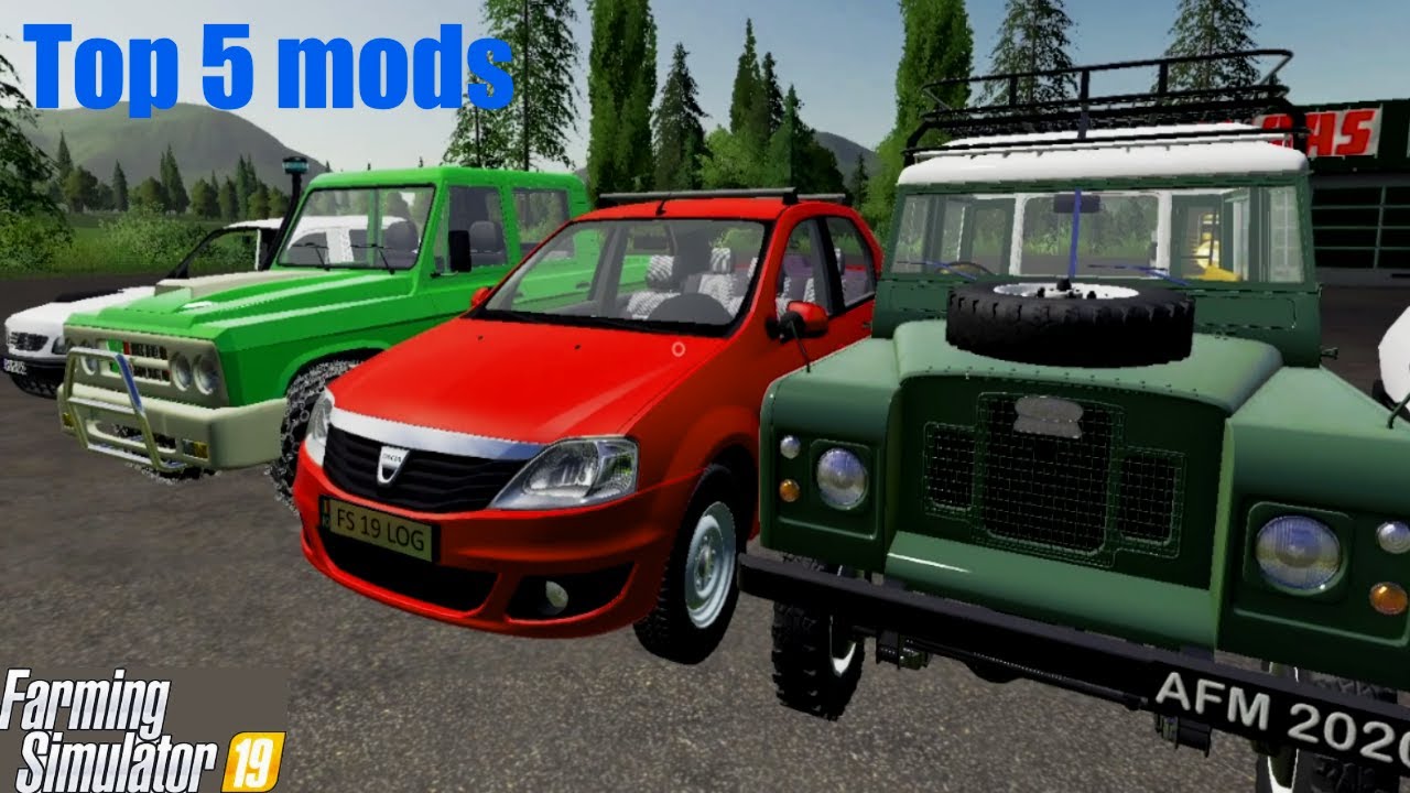 TOP 5 MASINI ROMANESTI in FS19 | MOD SHOWCASE - YouTube