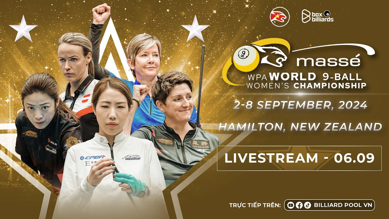 TRỰC TIẾP 2 | SHASHA LIU VS KRISTINA TKACH | WORLD 9 - BALL WOMEN'S ...