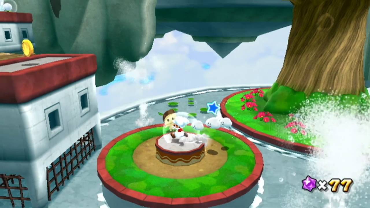 Super Mario Galaxy 2 Part 50 - Fluffy Bluff Secret Star - YouTube
