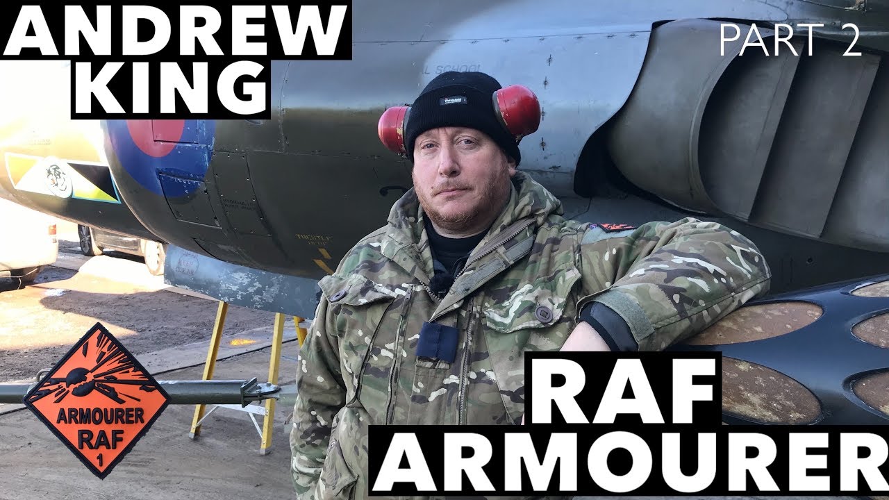 RAF Armourer | with Andrew King (Part 2) - YouTube
