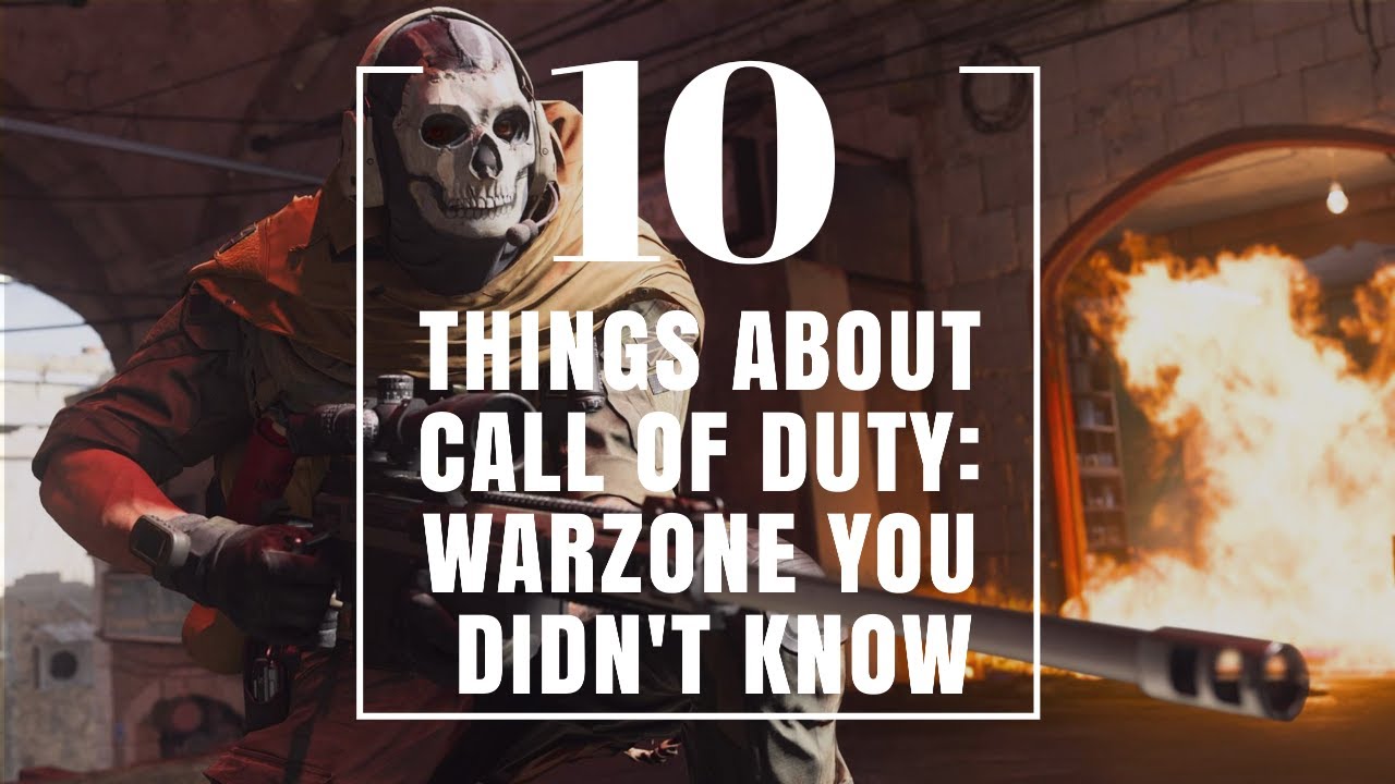 Things About Call of Duty: War zone You Didn't Know | Facts about COD # ...
