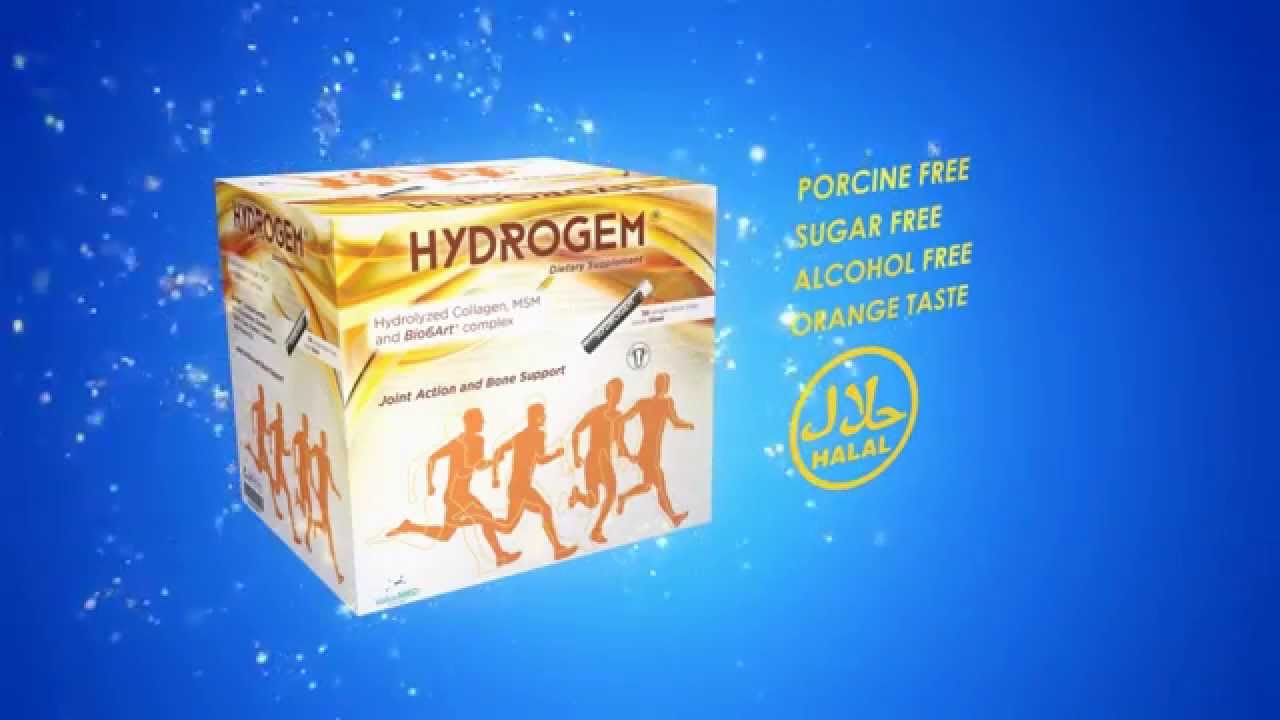HYDROGEM - Dietary supplement - YouTube