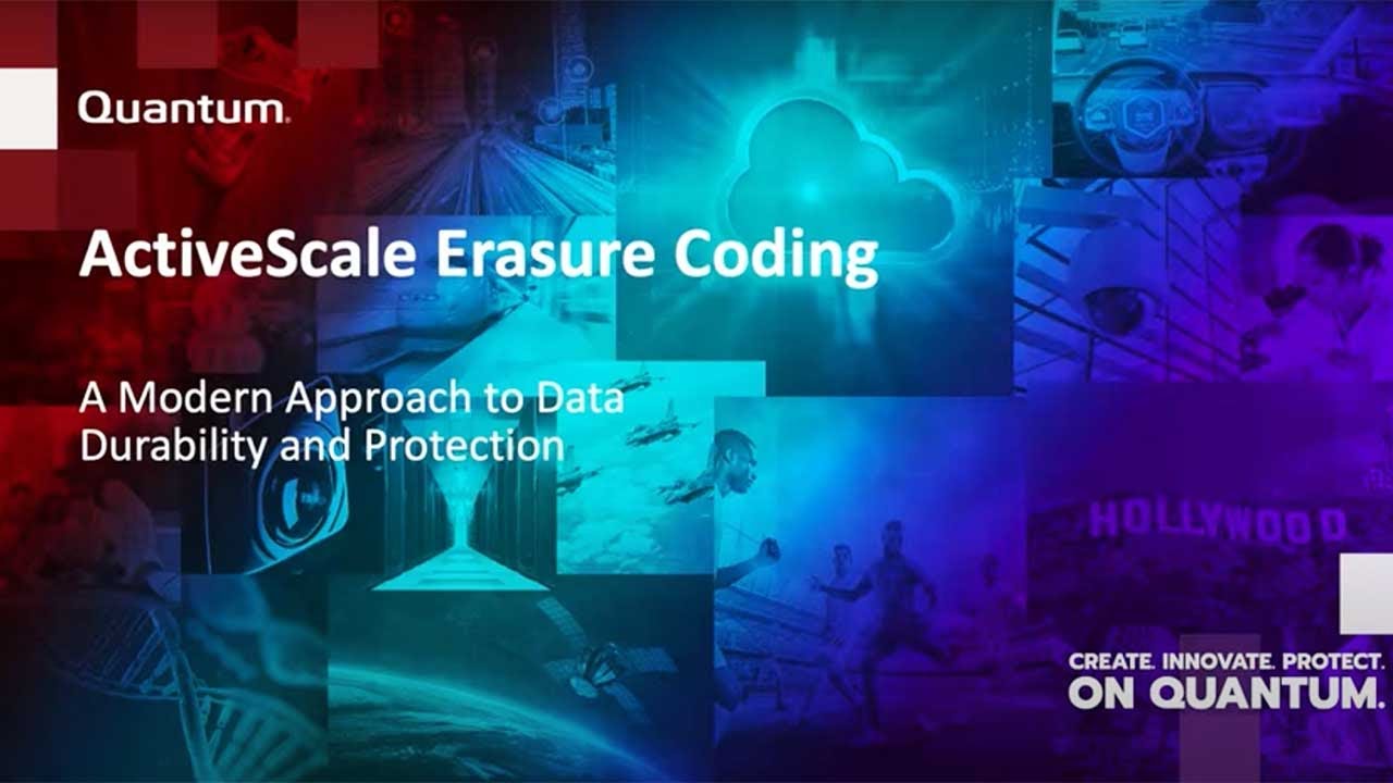 ActiveScale Erasure Coding - YouTube