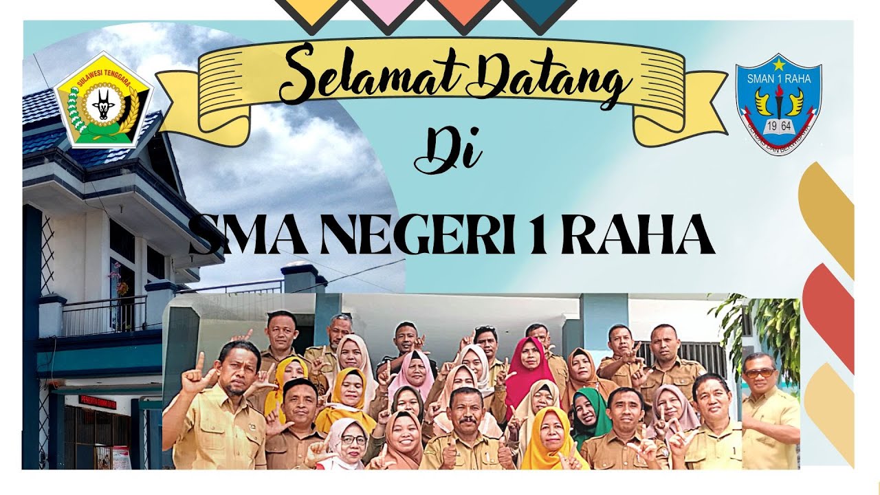 Profil Sekolah SMAN 1 Raha - YouTube