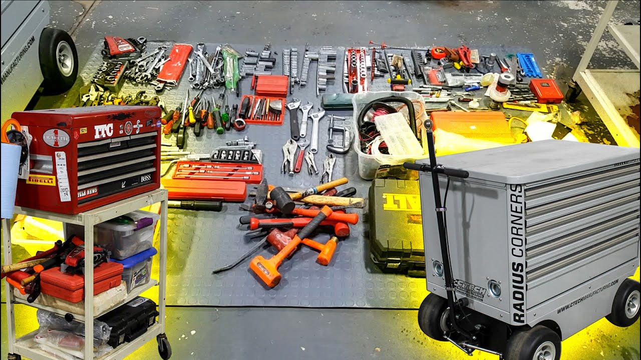 From Toolbox to Pit Cart | Full Storage Transformation! - YouTube