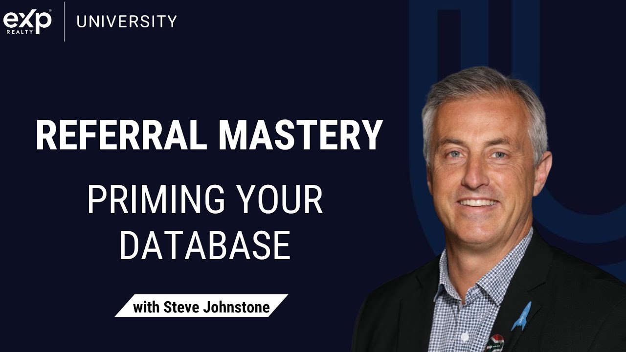 Referral Mastery: Priming Your Database - YouTube