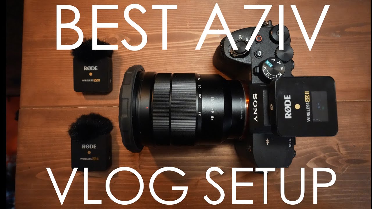 BEST SONY A7IV VLOGGING SET UP 2022! - YouTube