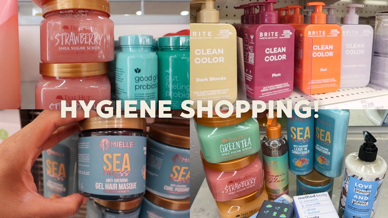 Hygiene Haul + Shop With Me | Hygiene Shopping Vlog - YouTube