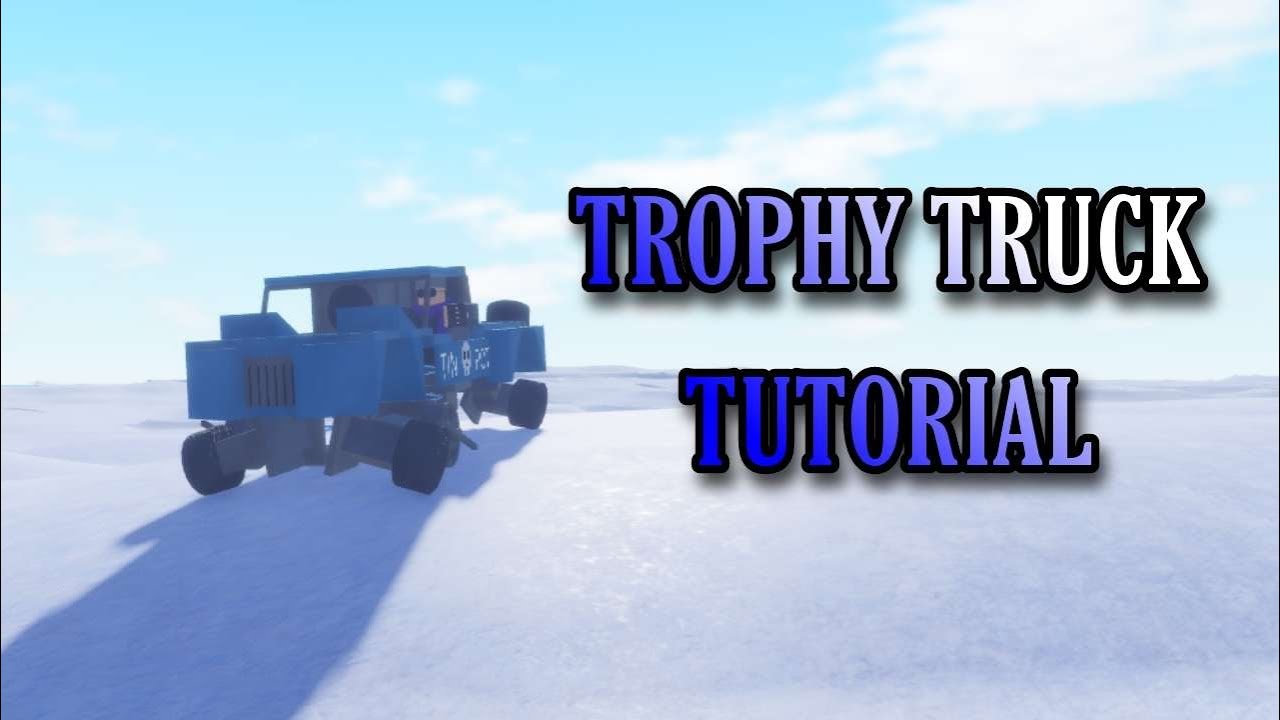 [Plane Crazy] RO-Scaled Trophy Truck Tutorial 🥶 - YouTube