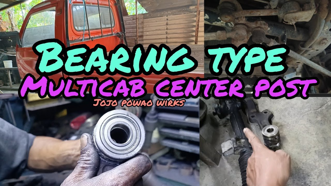 Multi Cab center post bearing type.#paanogawin #machineshop - YouTube