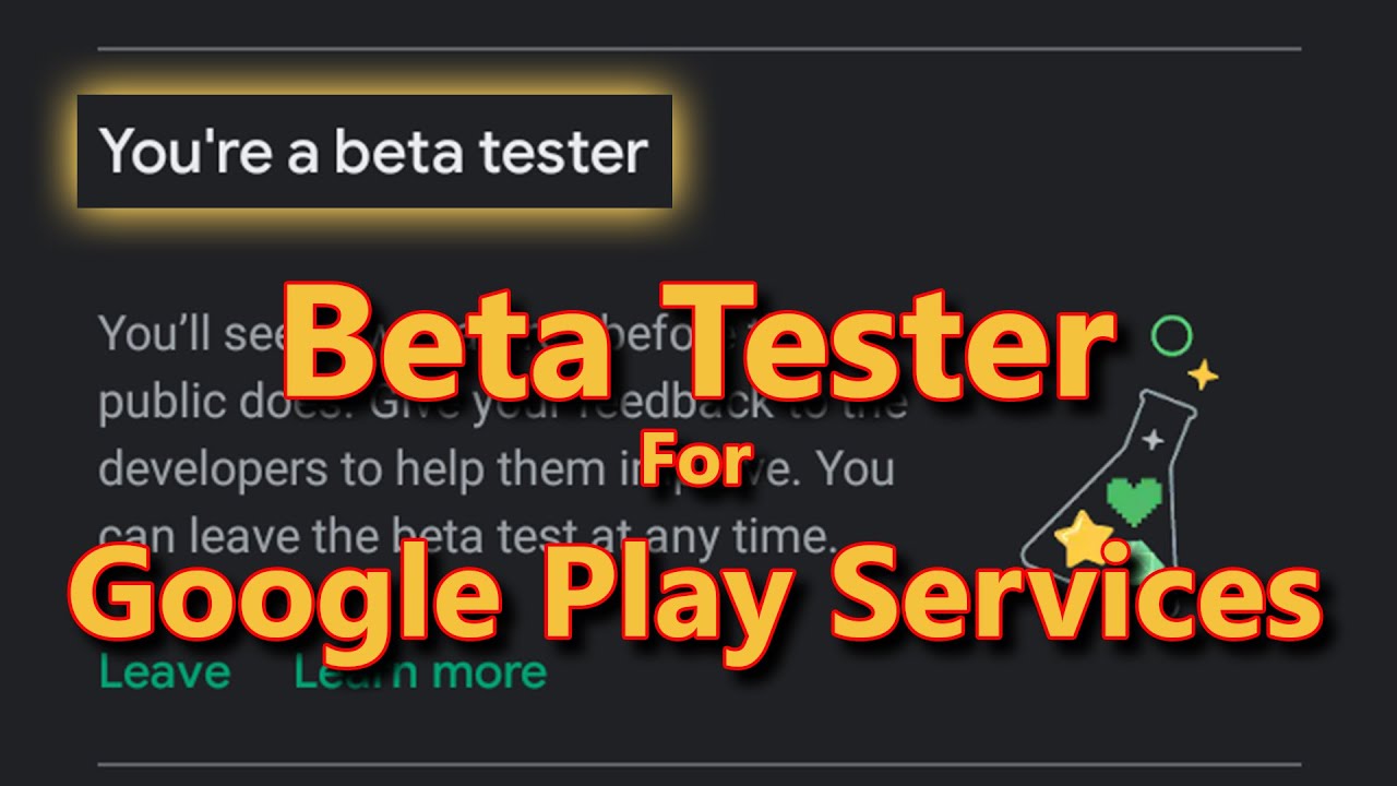 How To Became Beta Tester For Google Play Services - YouTube