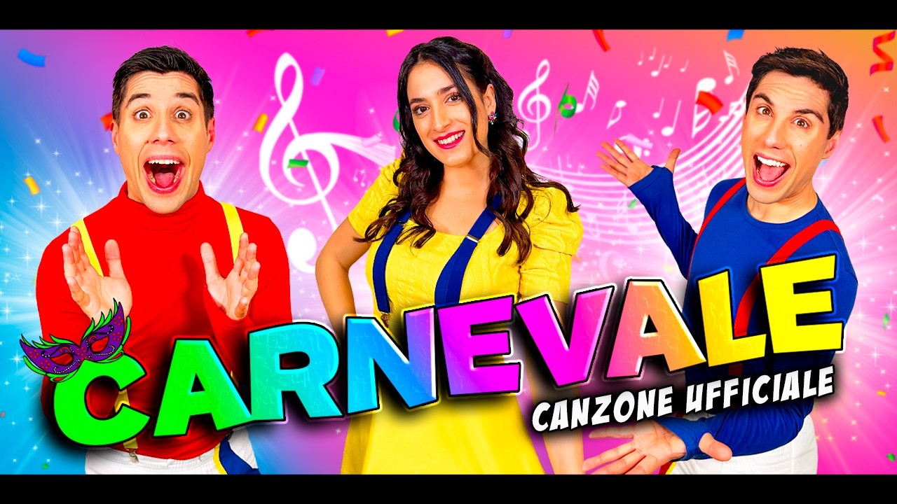 CARNEVALE 🎭🎉 - Red Aria Blu (Canzone Ufficiale) ️💛💙 - YouTube
