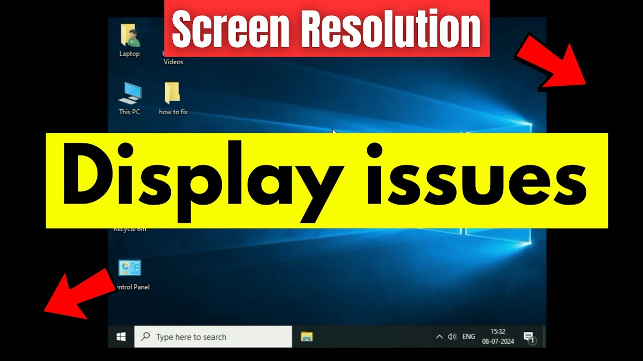 How to Fix Screen Resolution & Display Problems in Windows 10 - YouTube