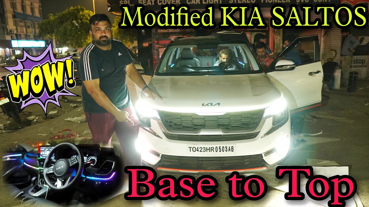 MODIFIED KIA SELTOS | Base to Top | Car Modification | Genuine Car ...