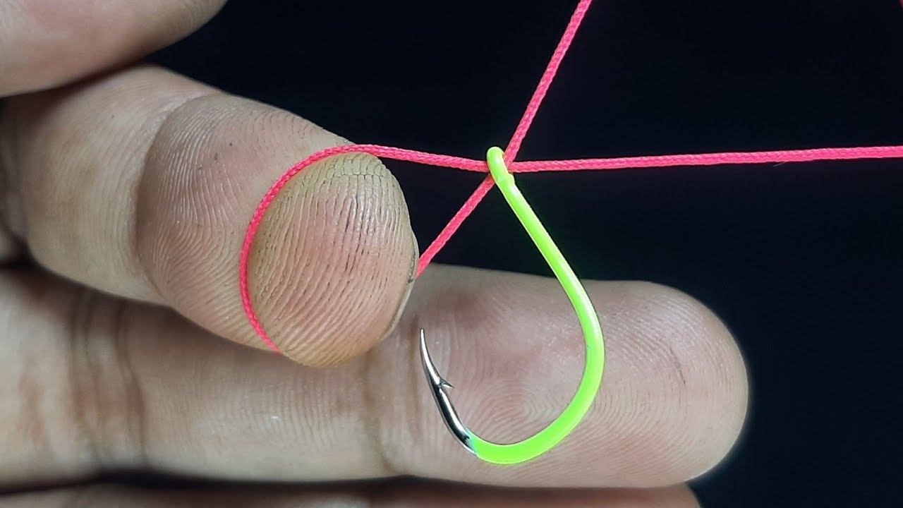 Power full fishing knot, slightly modify this knot to be stronger, try ...