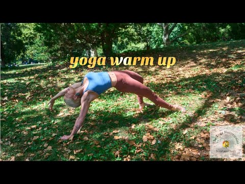 Wellness Wednesday’s ~ yoga warm-up w/ Tina Joy - The Yoga Nutritionist