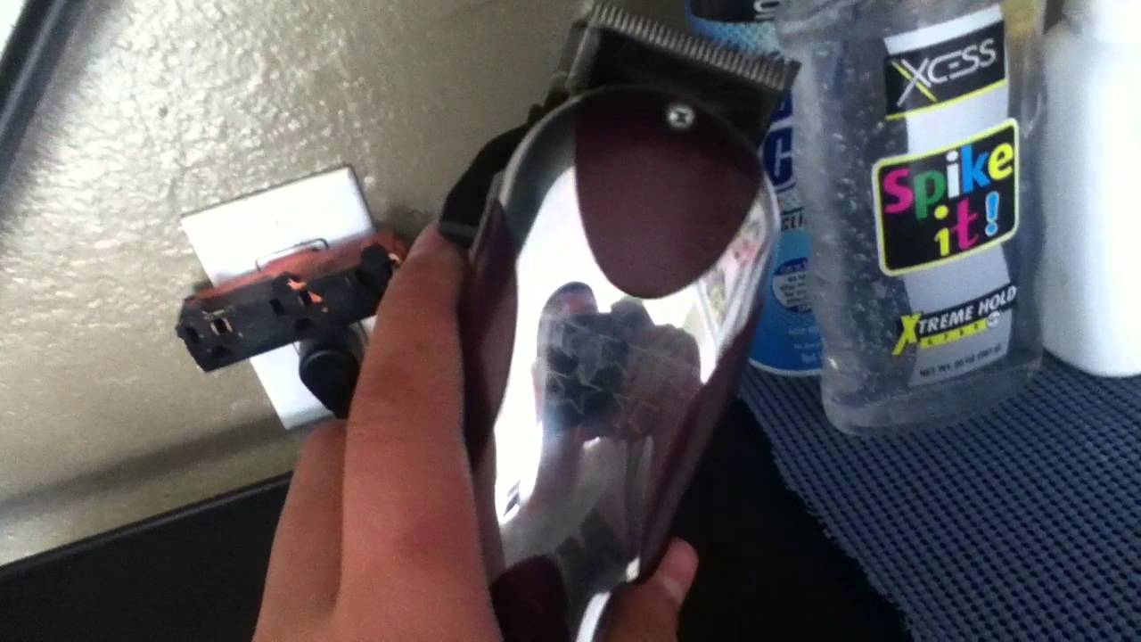 home barber setup - YouTube