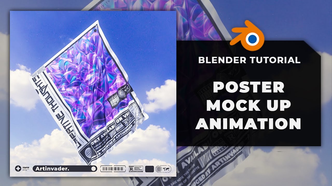 ☁️ WITNESS THE MOST INCREDIBLE POSTER MOCKUP ANIMATION YOU'VE EVER SEEN ...