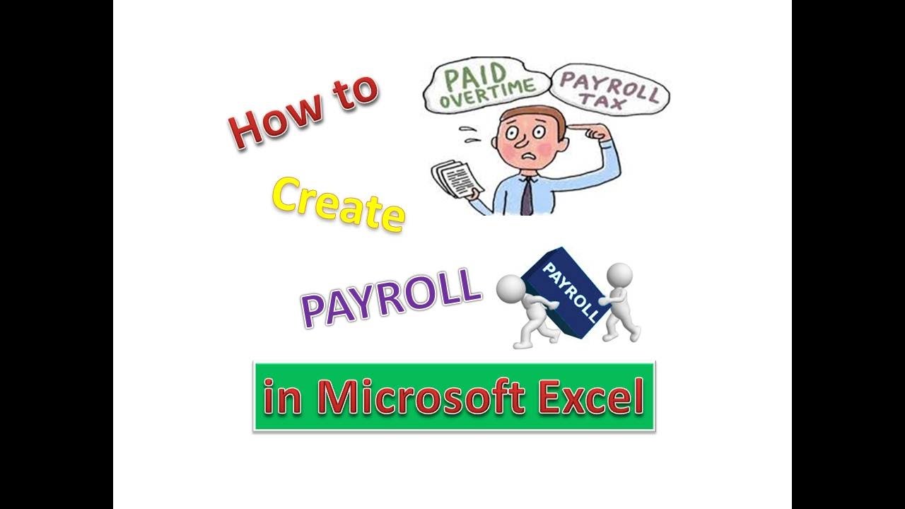 How to Create Payroll System / Salary Sheet in Microsoft Excel [Urdu / Hindi] - YouTube