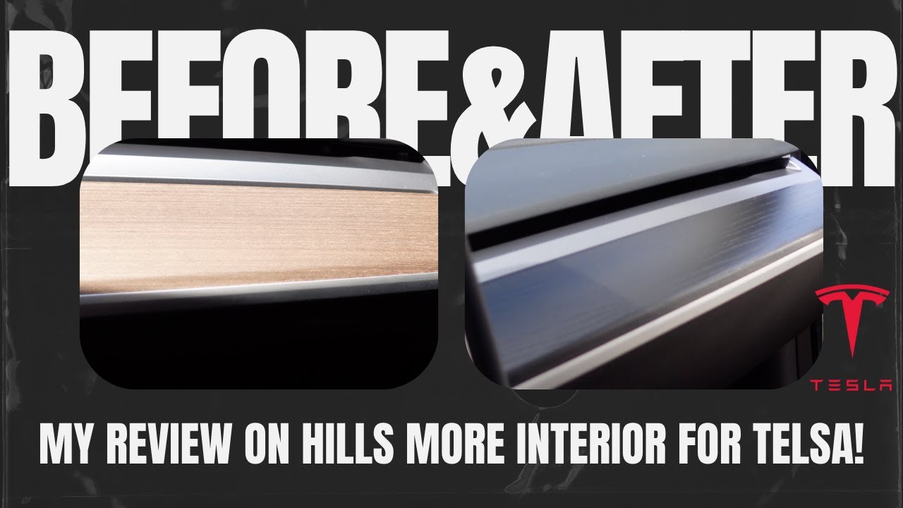Tesla Model Y - Hillsmade Wood Interior Upgrade ! MY HONEST REVIEW ...