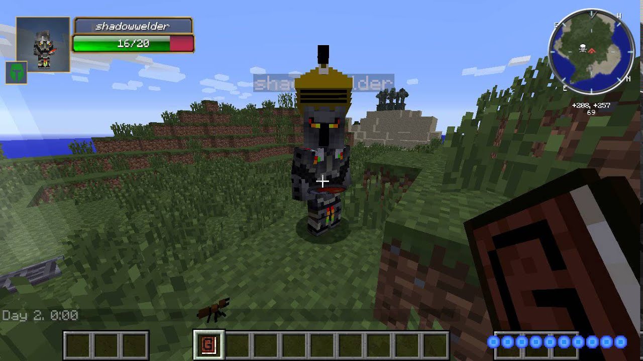 Shadow with Crimson-Minecraft Pokeball mod showcase - YouTube