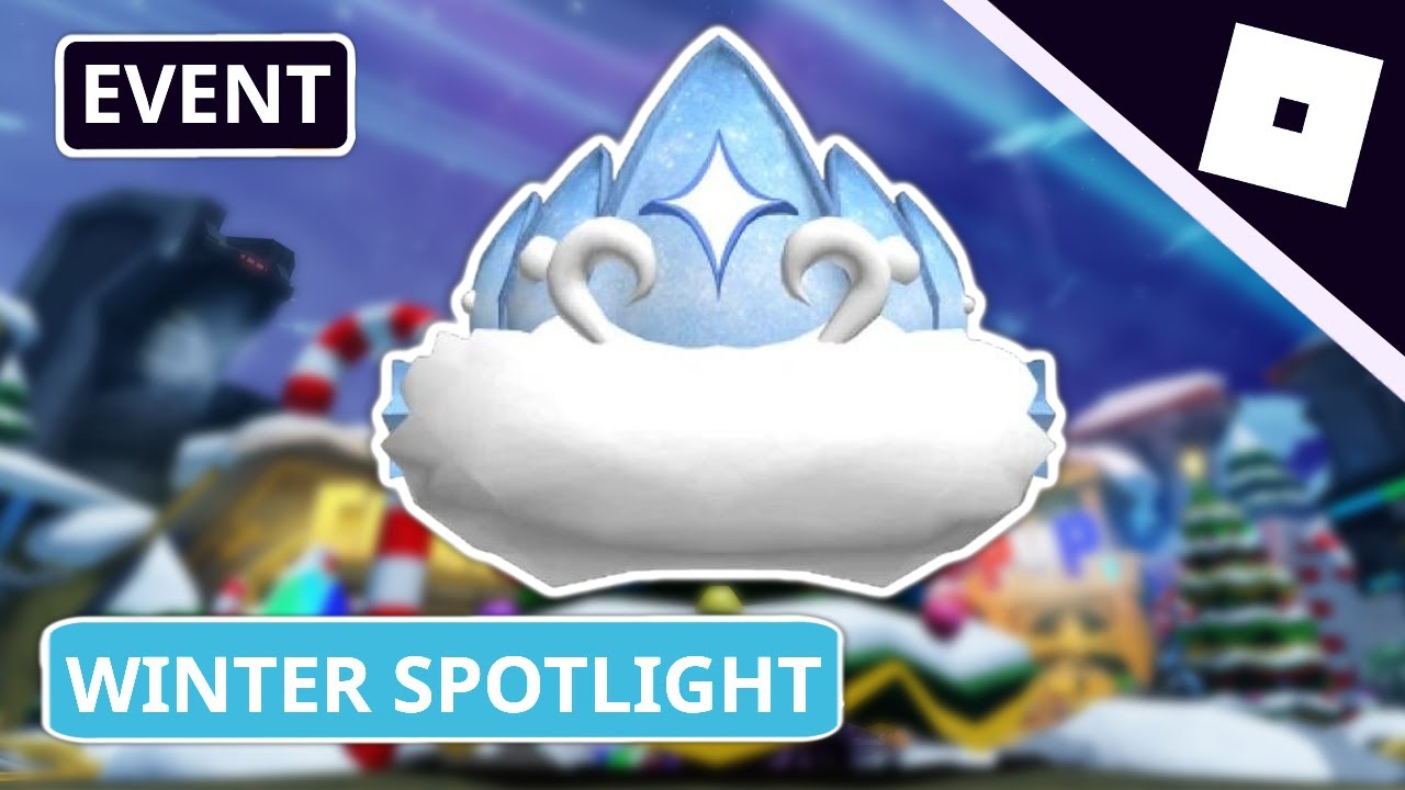[EVENT] How to get Cloudy Ice Crown in Winter Spolight hub! | Roblox ...