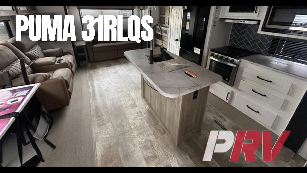 2025 Puma 31RLQS - Rear Living Travel Trailer - YouTube