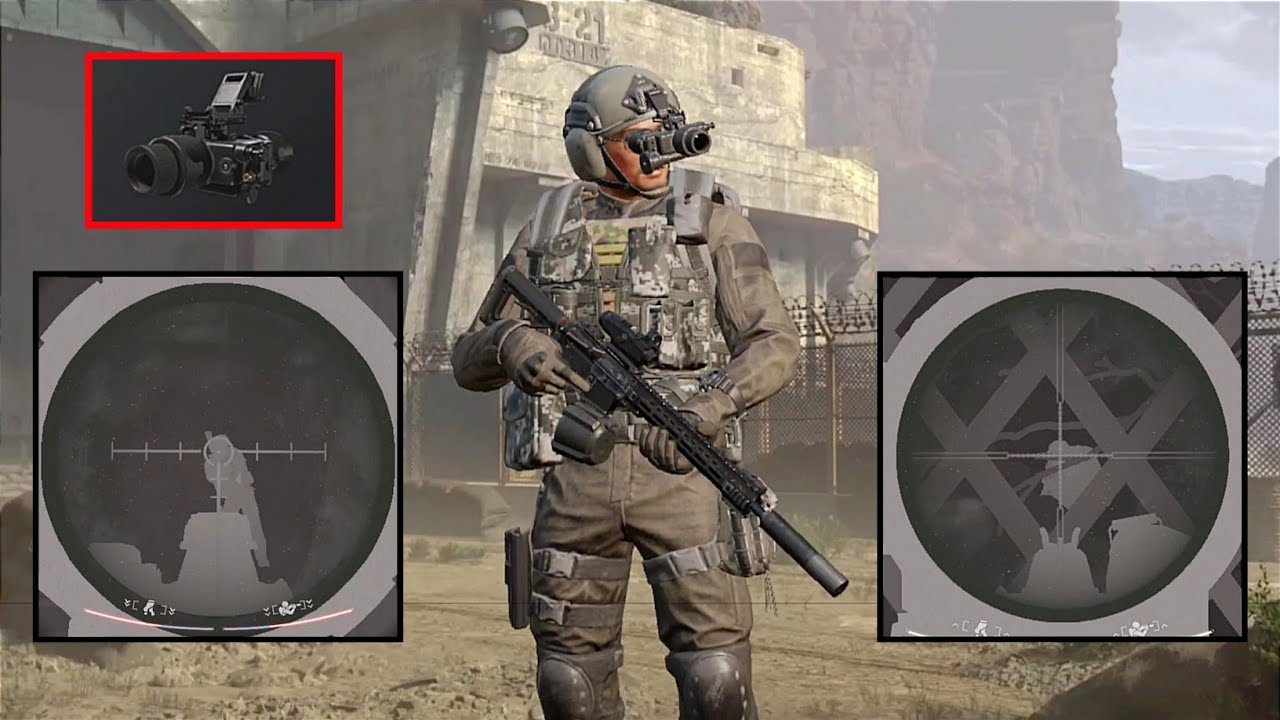 Playing with Thermal Vision and Smoke Combo in Arena Breakout - YouTube