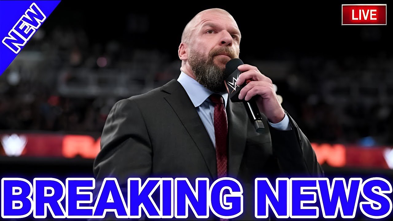 Very sad😭update! Tears Flow as Triple H Confirms the Saddest WWE News ...