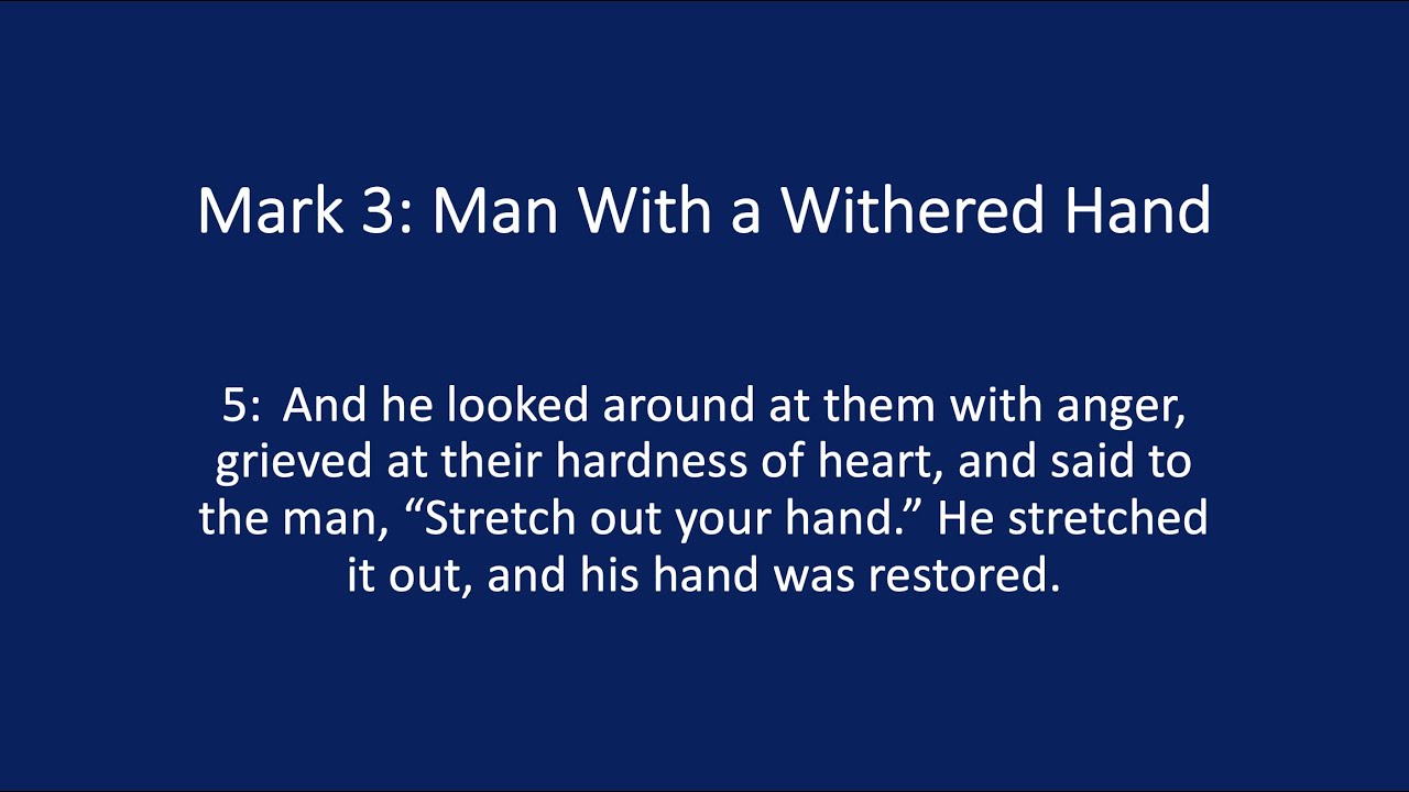 Jesus Heals a Man With a Withered Hand SD 480p - YouTube
