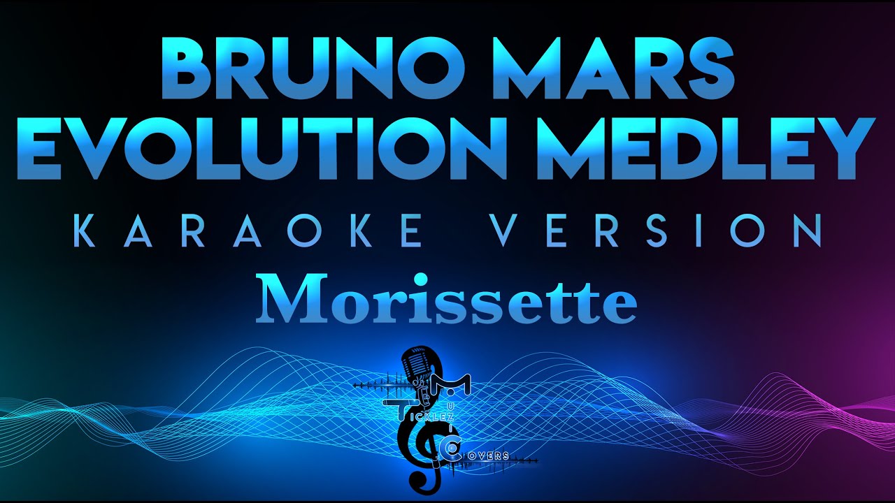 Morissette - Bruno Mars Evolution Medley KARAOKE - YouTube