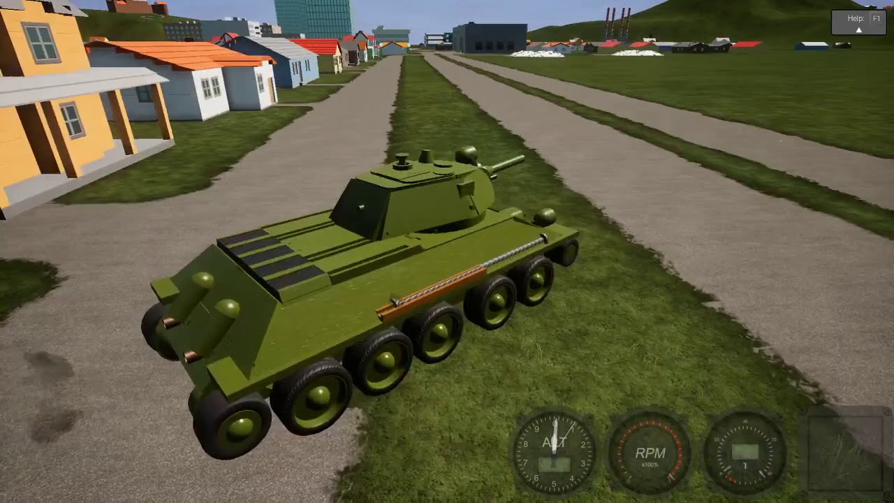 Brick Rigs tank fights. - YouTube