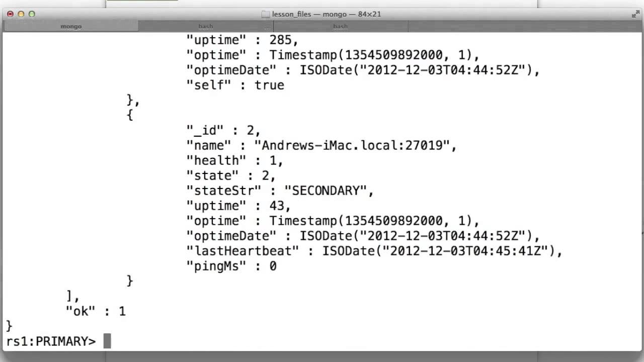 05 Creating a Replica Set - YouTube