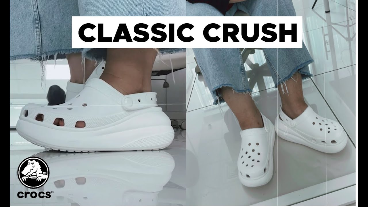 Crocs classic CRUSH | Crocs 2022 collection | Best platform ever! - YouTube