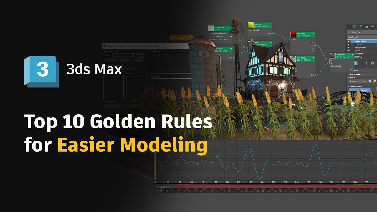 Top 10 Golden Rules for Easier Modeling in 3ds Max - YouTube